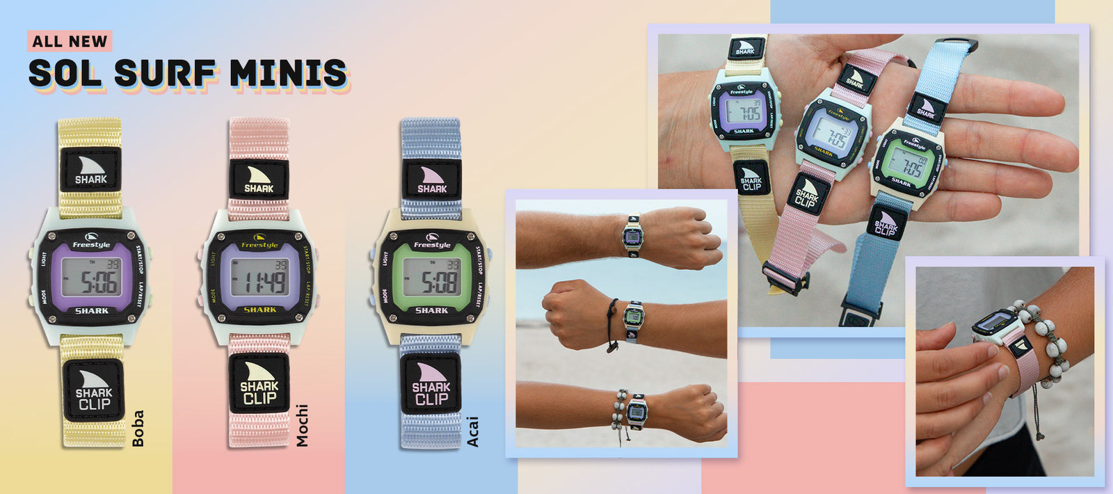 Freestyle Watches | Water Resistant Watches | Home of the Shark Watch